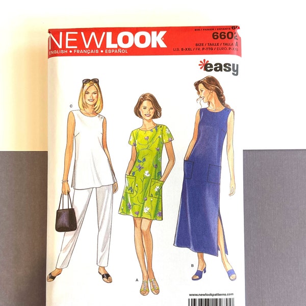 Shift Dress Pattern - Etsy