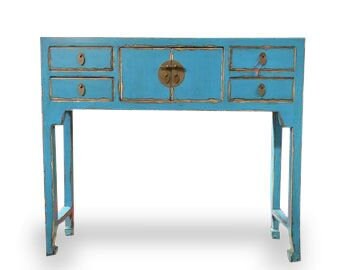 Blue Console Table | Etsy