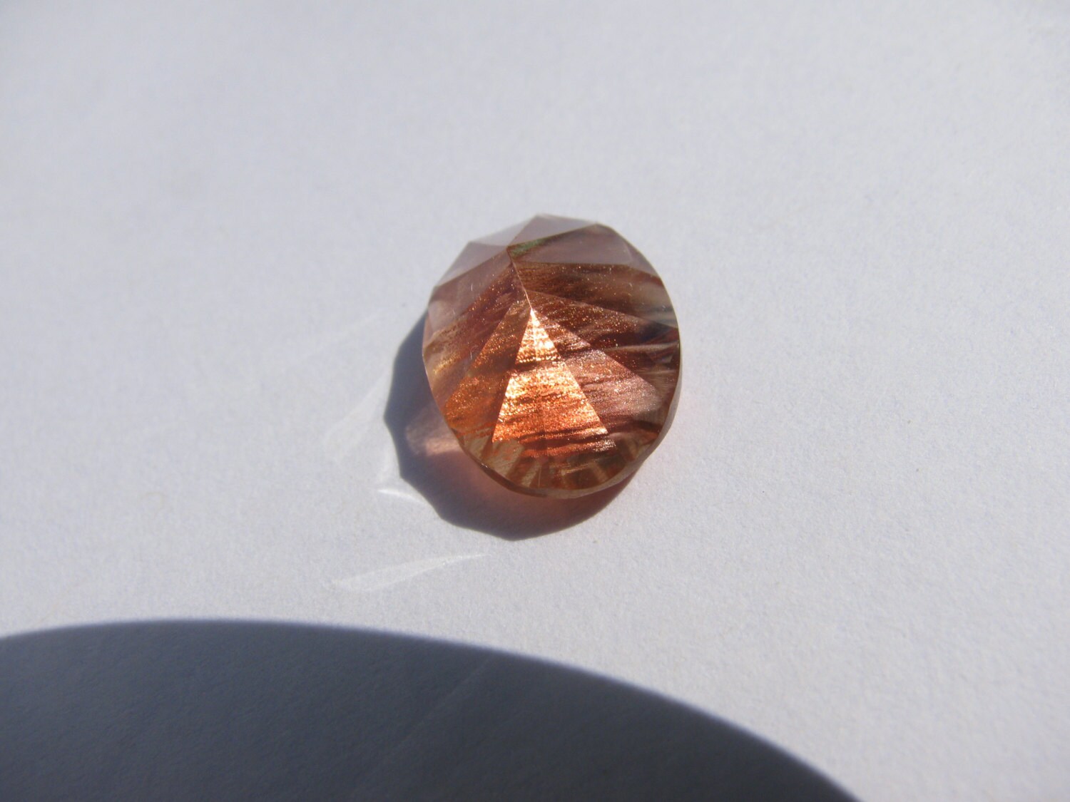 BIG 14x10mm Fantasy Inverse OVAL Cut Oregon Sunstone | Etsy