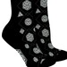 Role-playing Game Gifts D20 Socks Nerdy Socks Critical Hit Lucky Socks ...