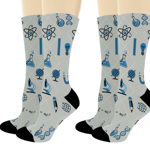 Science Teacher Gifts Formula Equation STEM Gifts School Socks for ...