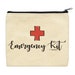 Emergency Kit Medical Cross Travel Makeup Bag Cosmetic Accessory Bags ...