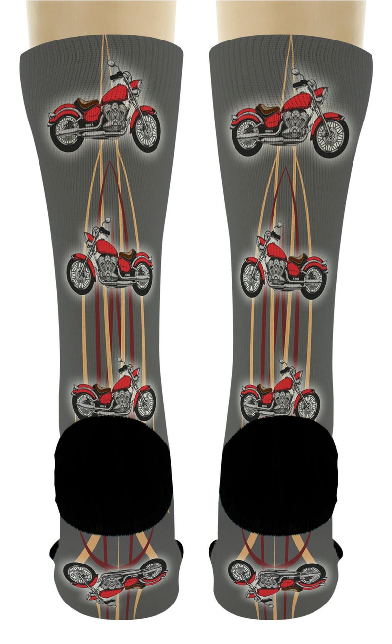 Motorcycle Gifts for Women and Men Classic Bikes Socks | Etsy