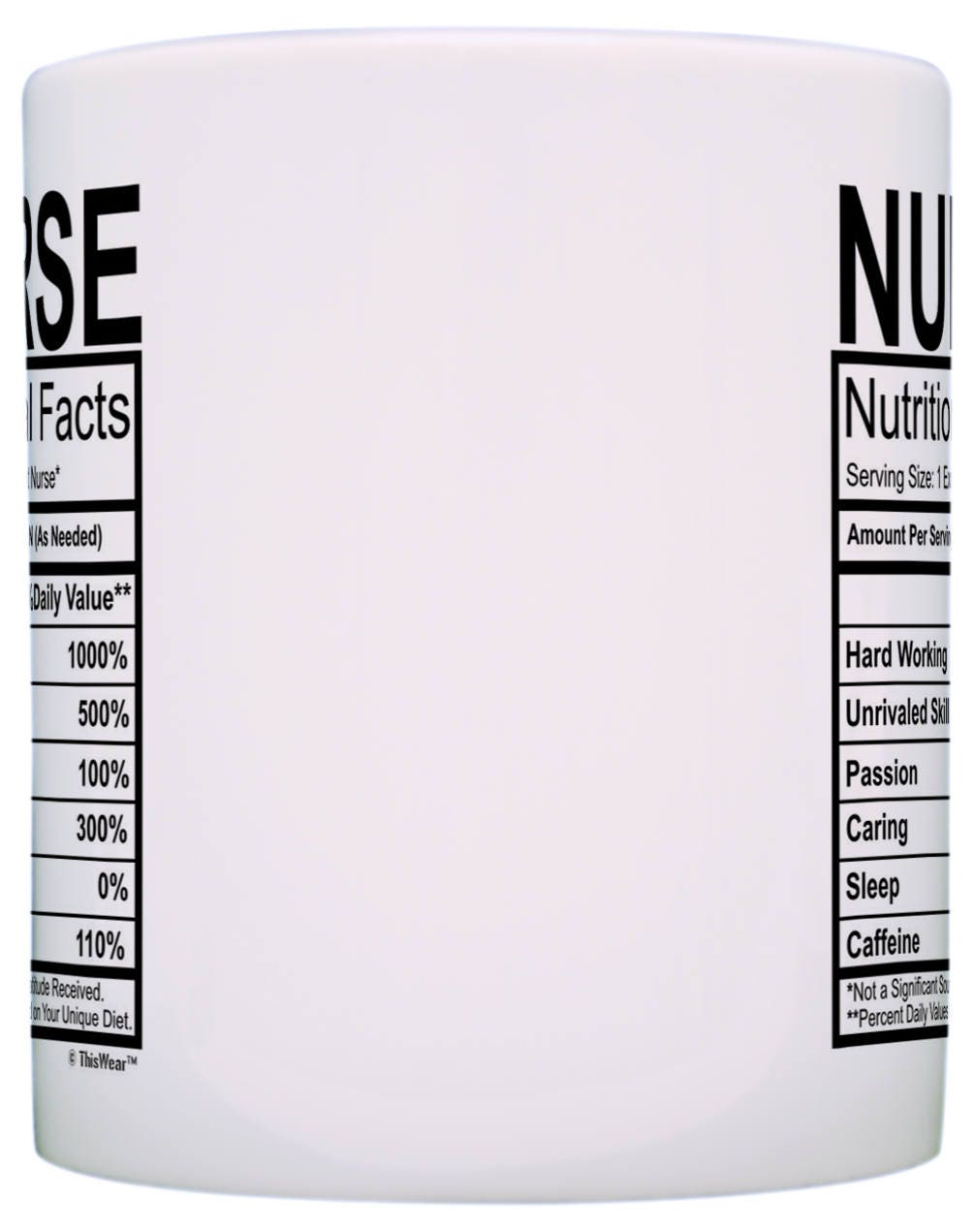 Nurse Gifts Nurse Nutritional Facts Label Nursing Gag Gift | Etsy