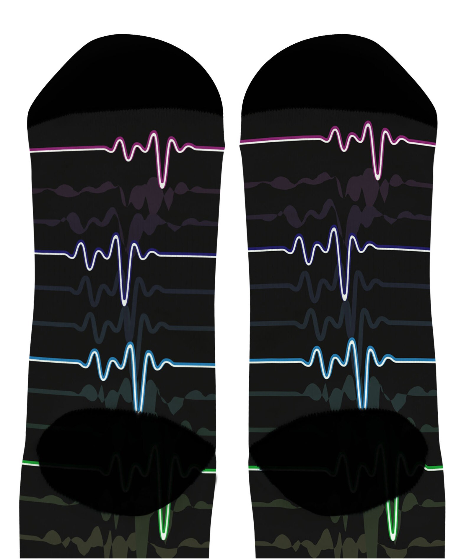 Nurse or Doctor Gifts Colorful EKG Line Socks Medical Student - Etsy