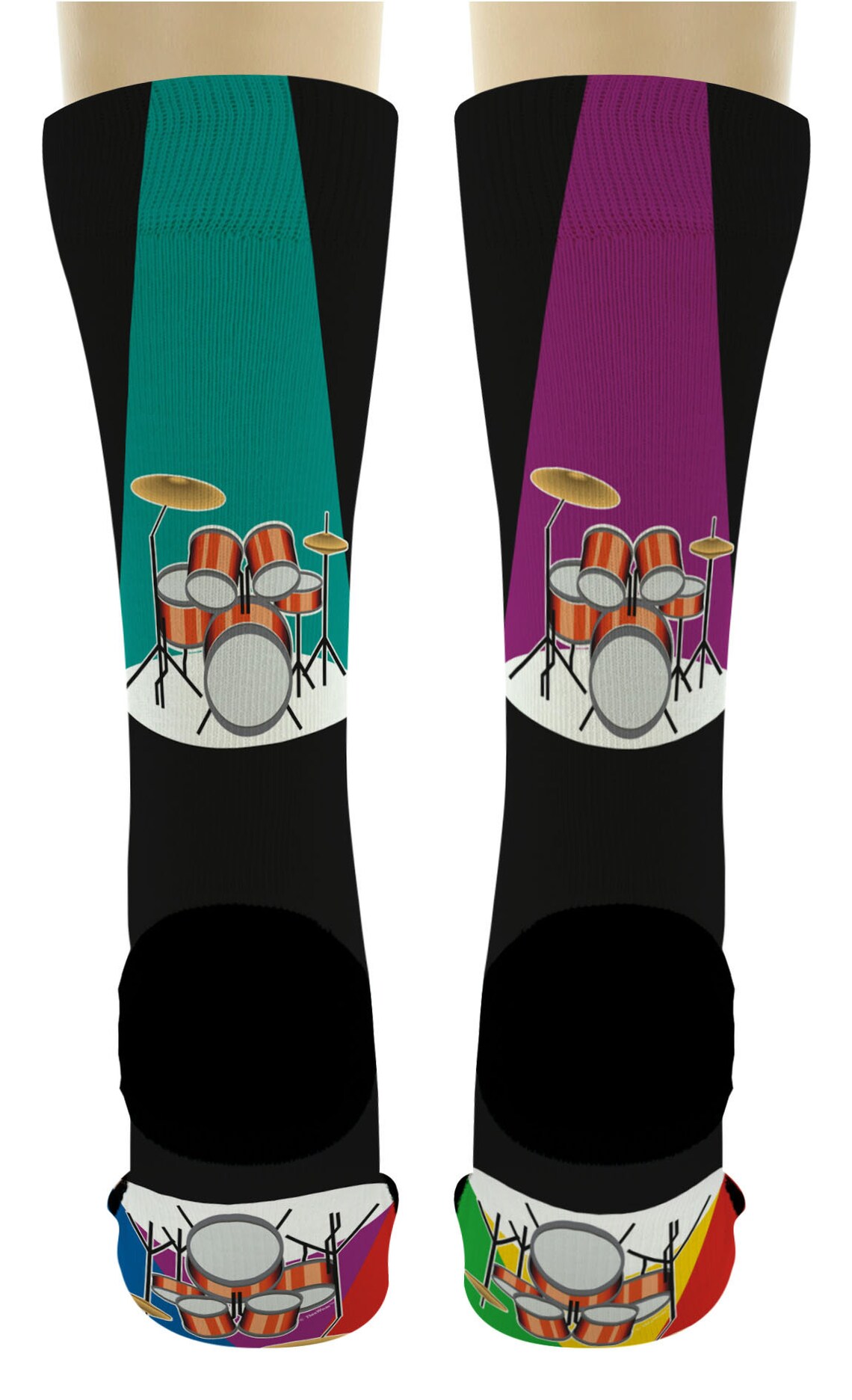 Musician Gifts Electric Drum Set Socks Music Lover Gifts Rock | Etsy