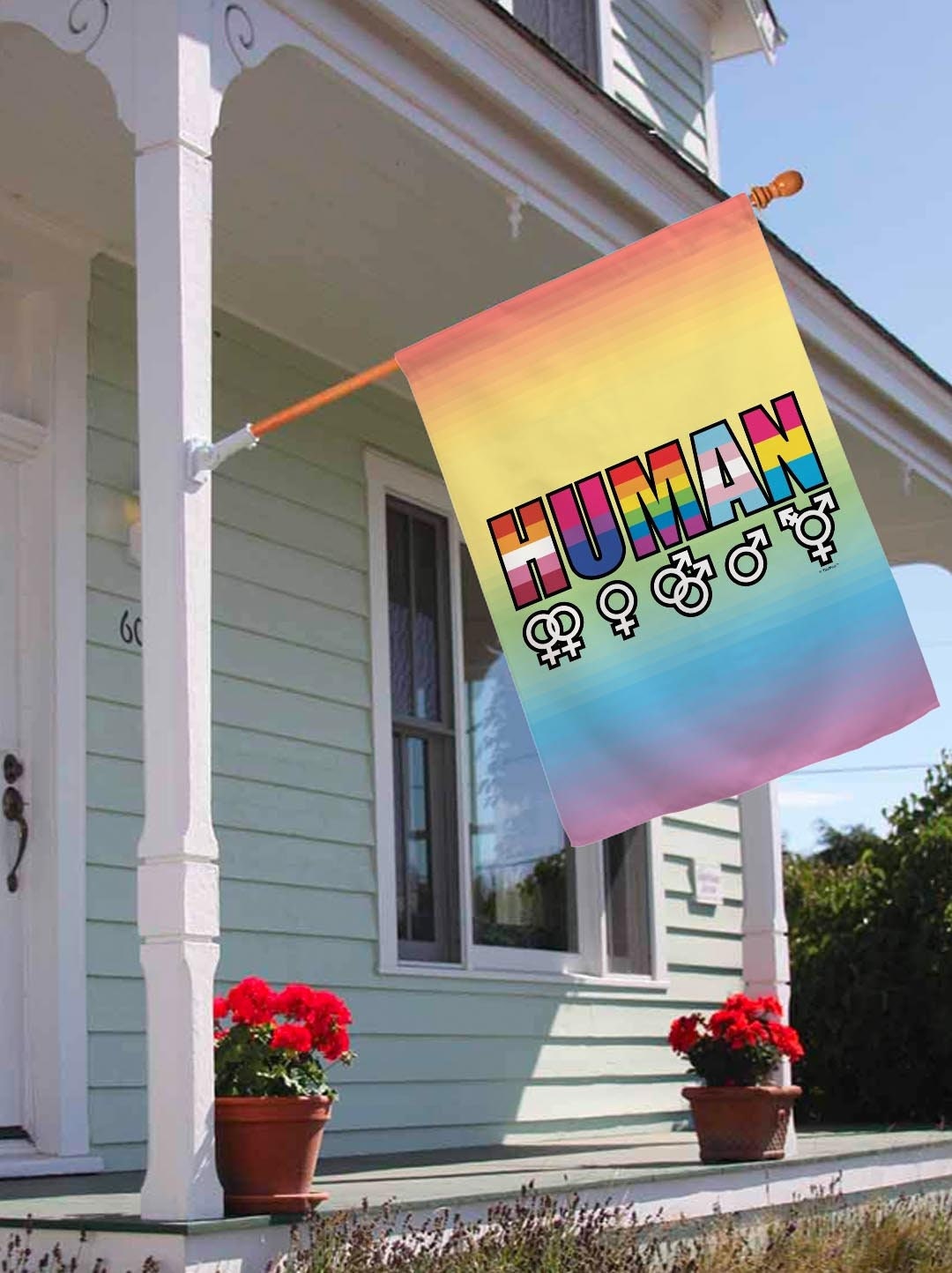 Pride Month Flag, Human Coexist Flag, LGBTQ+ Pride Flag, Lgbtq Pride ...