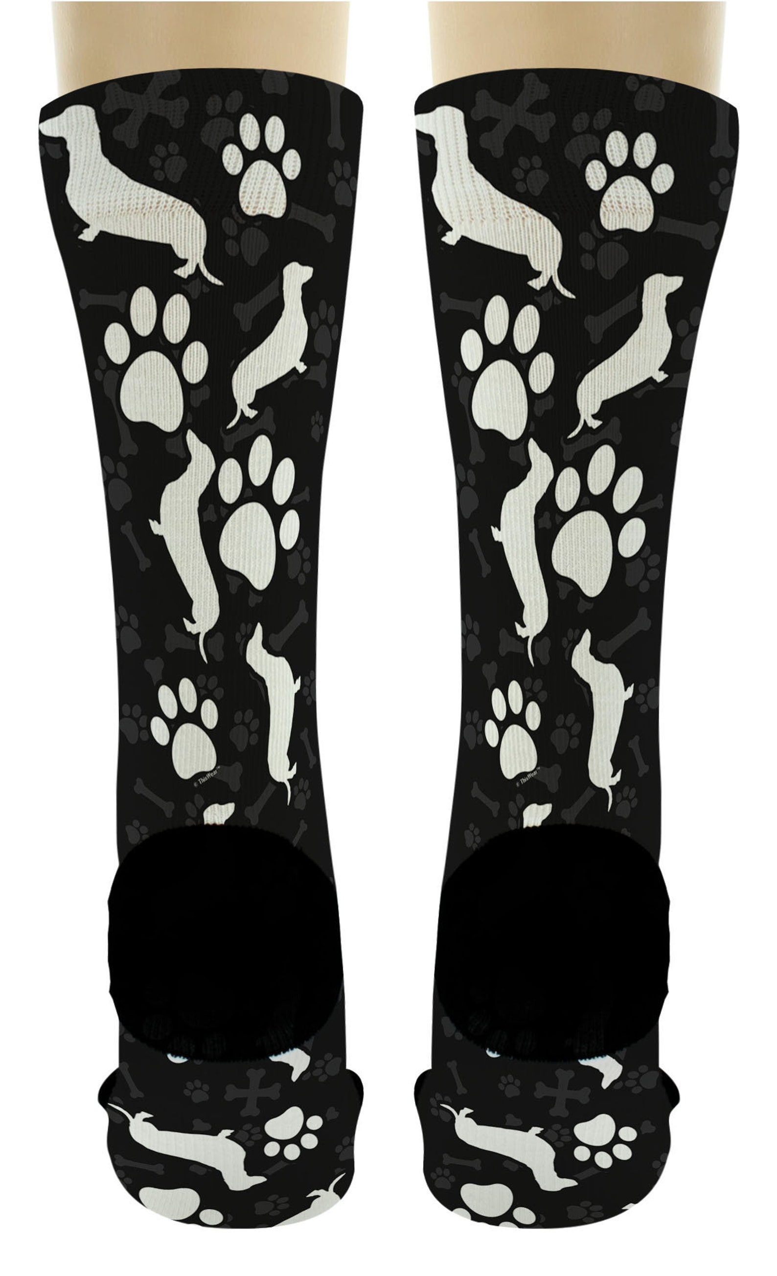 Dachshund Socks Dachshund Paw Socks Dog Breed Gifts Dachshund - Etsy