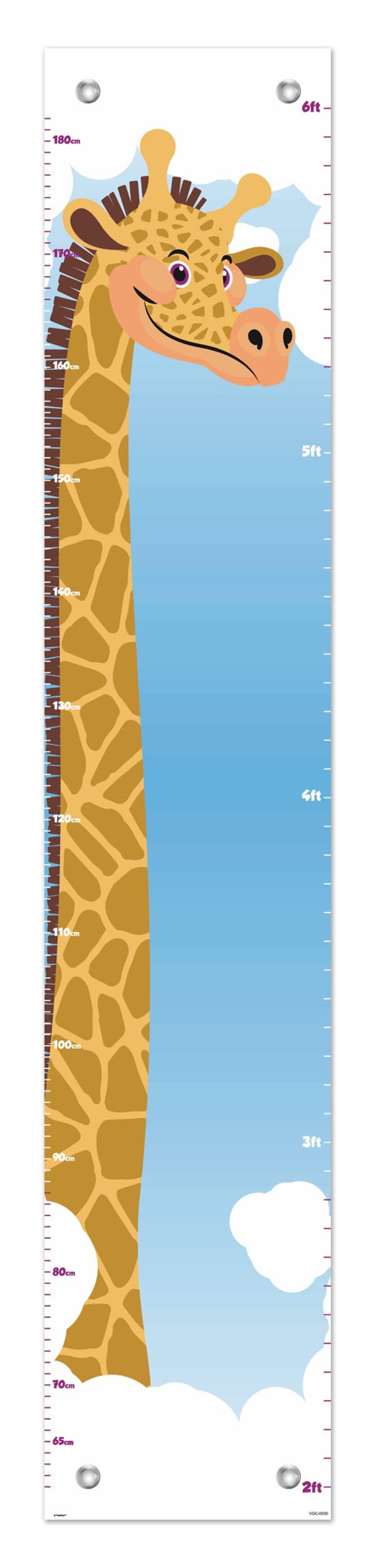 Friendly Tall Giraffe Growth Chart for Kids Room - Etsy