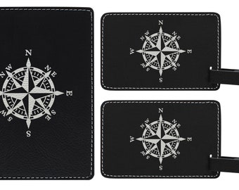 Compass Luggage - Etsy