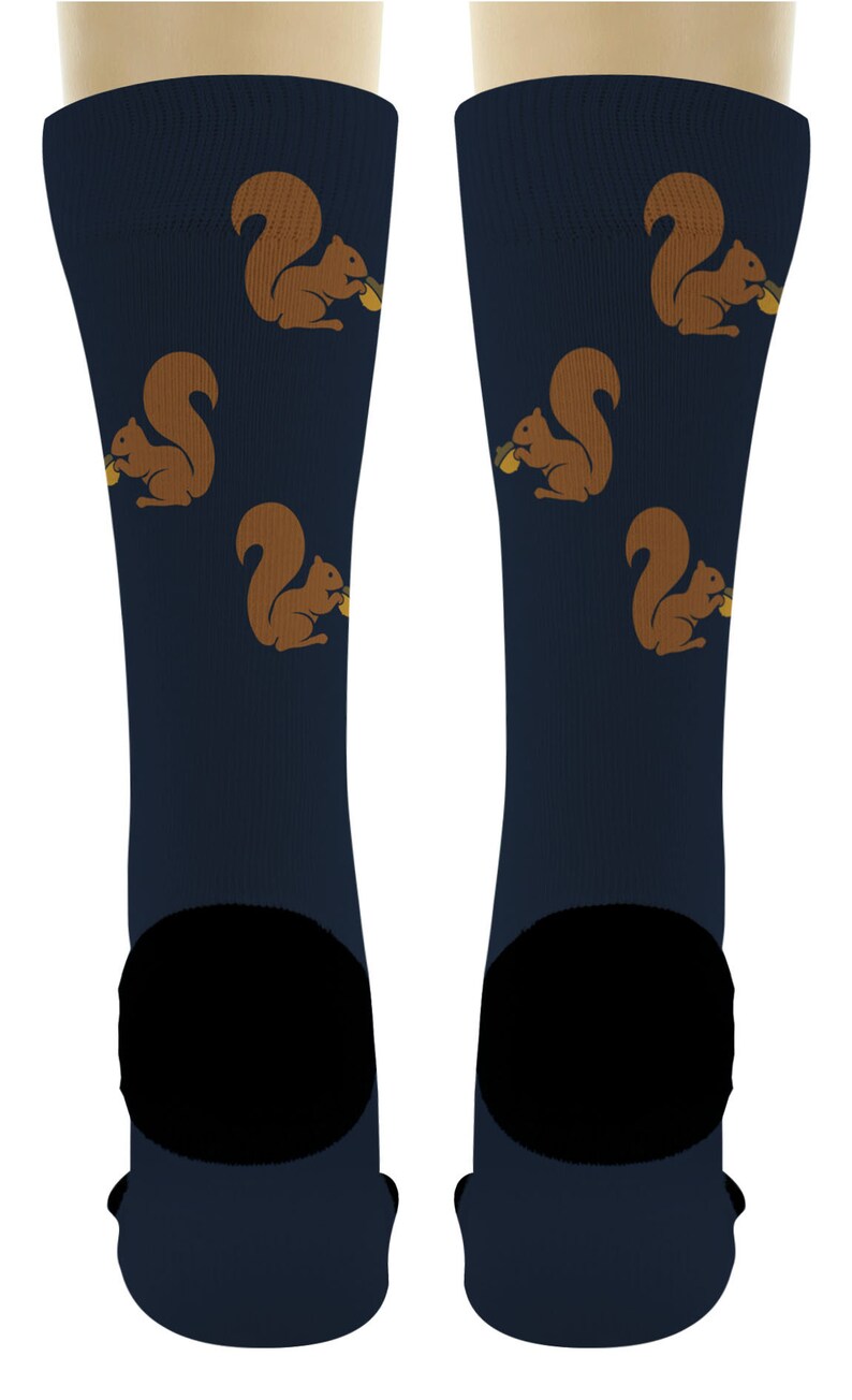 Unisex Novelty Socks Nutty Squirrel Socks Squirrel Themed - Etsy