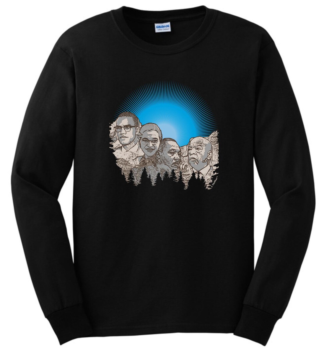 Black History Month Long Sleeve Shirt Black Civil Rights Leaders of ...