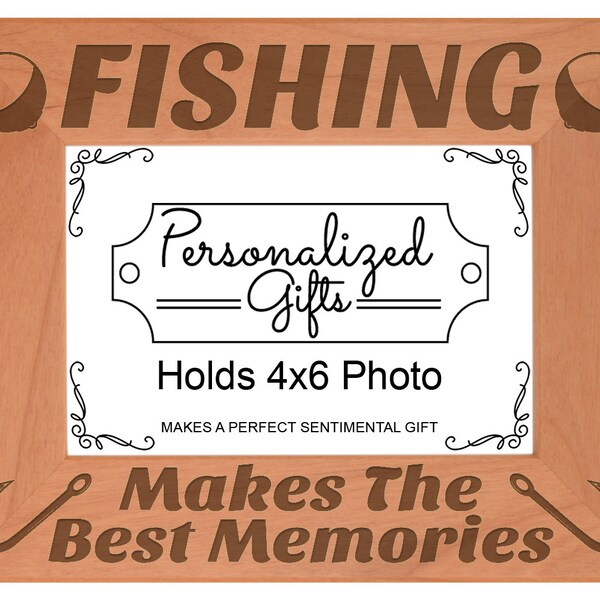 Fishing Pole Picture Frame - Etsy