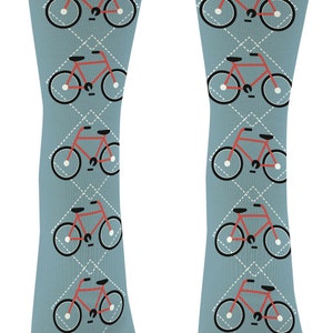 Bike Gifts Bike Themed Socks Bicycle Socks for Bicyclists Lucky Socks ...