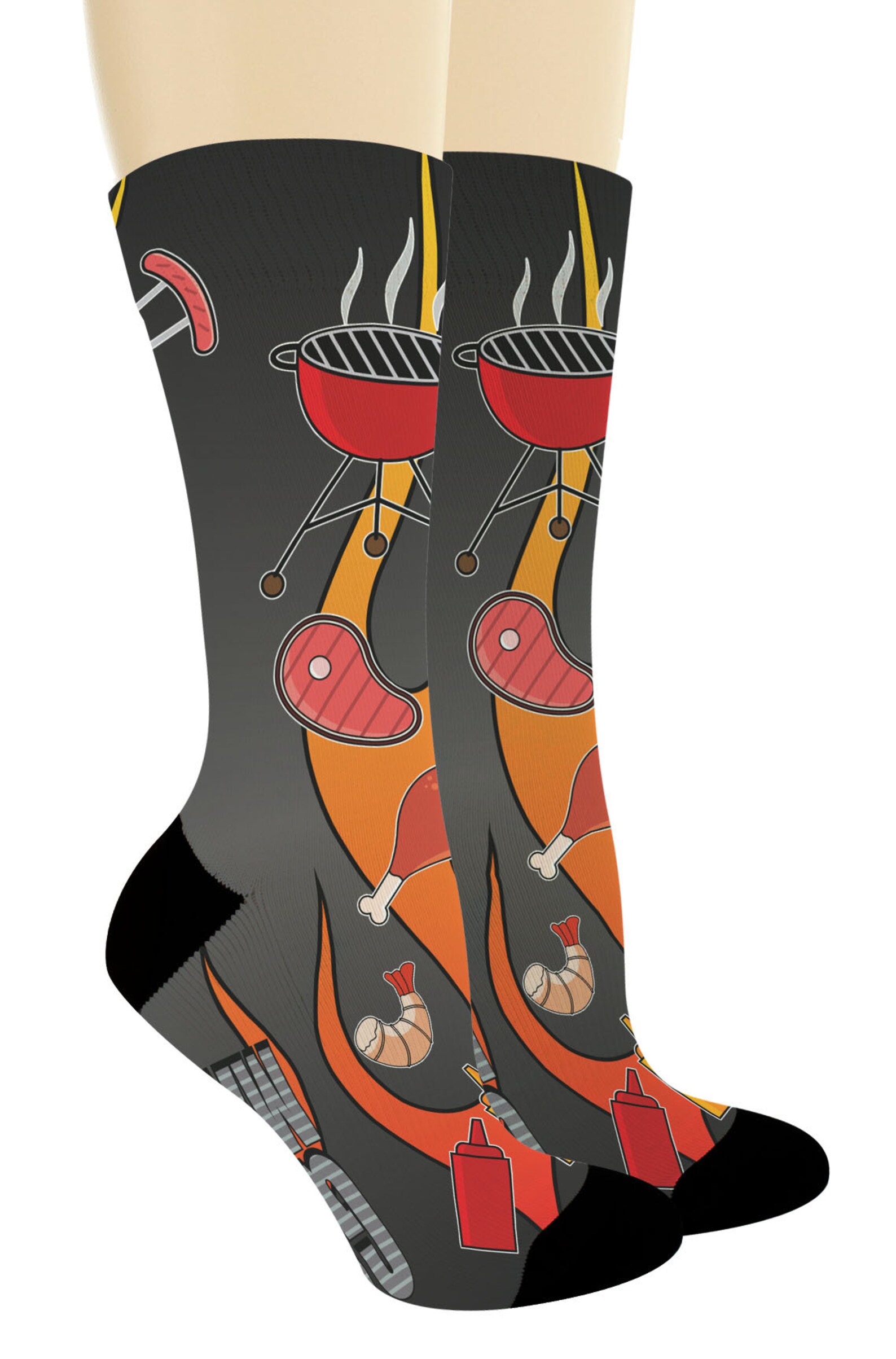 Unique Grilling Gifts Grill Master Socks for Dad Grilling - Etsy