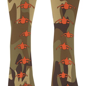 Duck Hunting Camouflage Socks Life is Better Hunting Camo Crew Socks ...