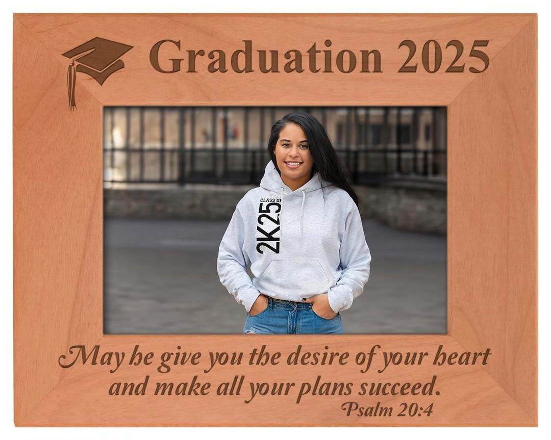 Graduation Frame 2025 Graduation Gifts Class of 2025 May He Make Your ...