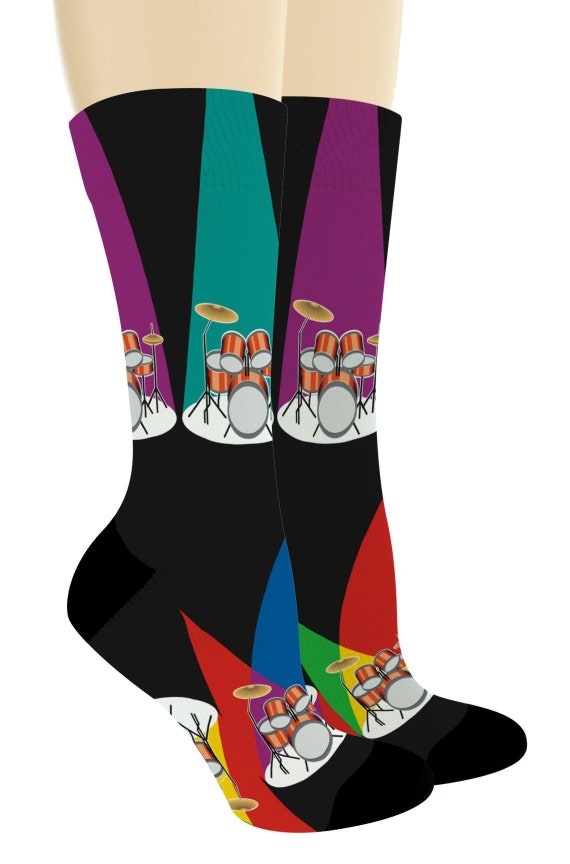 Musician Gifts Electric Drum Set Socks Music Lover Gifts Rock | Etsy