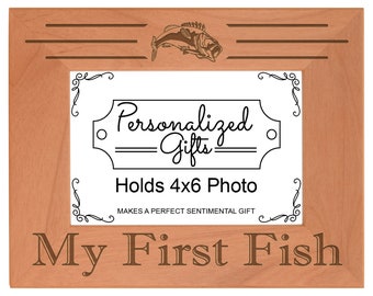 My First Fish Picture Frame - Etsy