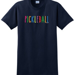 Pickleball Text Word Art Shirt, Pickleball Shirt, Pickleball Player ...
