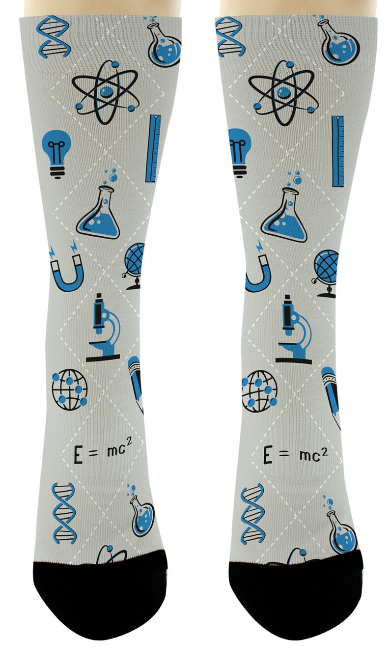 Science Teacher Gifts Formula Equation STEM Gifts School Socks - Etsy