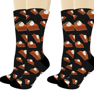 Funny Holiday Socks If You Can See This Bring Me Some Pumpkin Pie Food ...