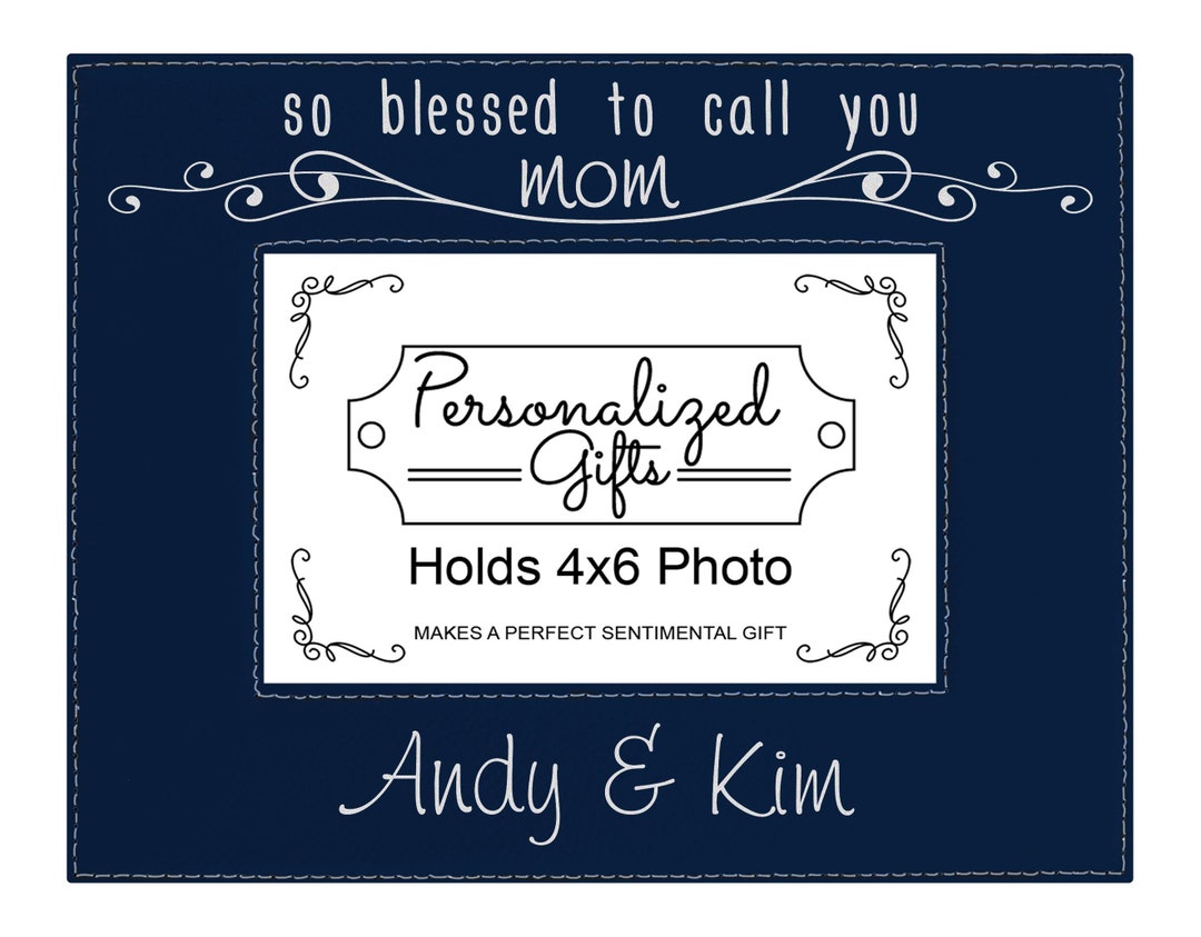 Mom Photo Frame: Mother Daughter Strong Roots Beautiful Leaves, 4x6 ...