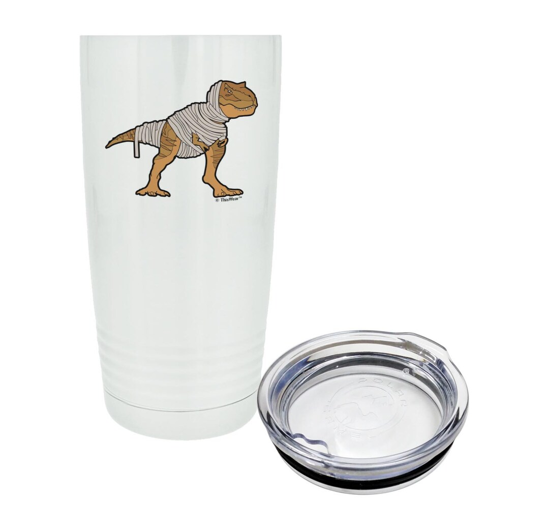 Dinosaur Mug Mummified T-rex Tumbler Halloween Mug Halloween - Etsy