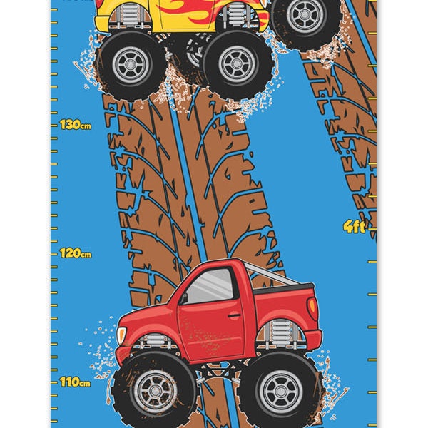 Monster Truck Growth Chart - Etsy