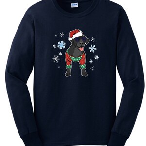 Christmas Clothes Black Labrador in Christmas Sweater Dog Lover Gifts ...