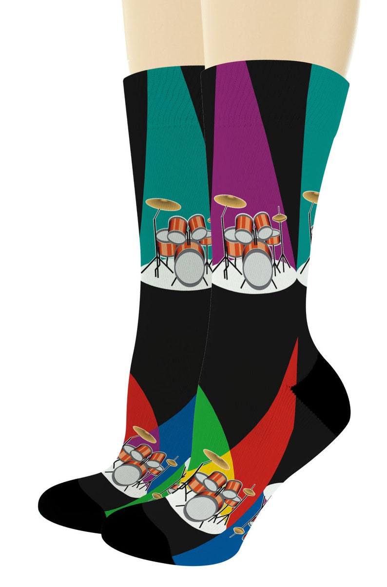 Musician Gifts Electric Drum Set Socks Music Lover Gifts Rock | Etsy