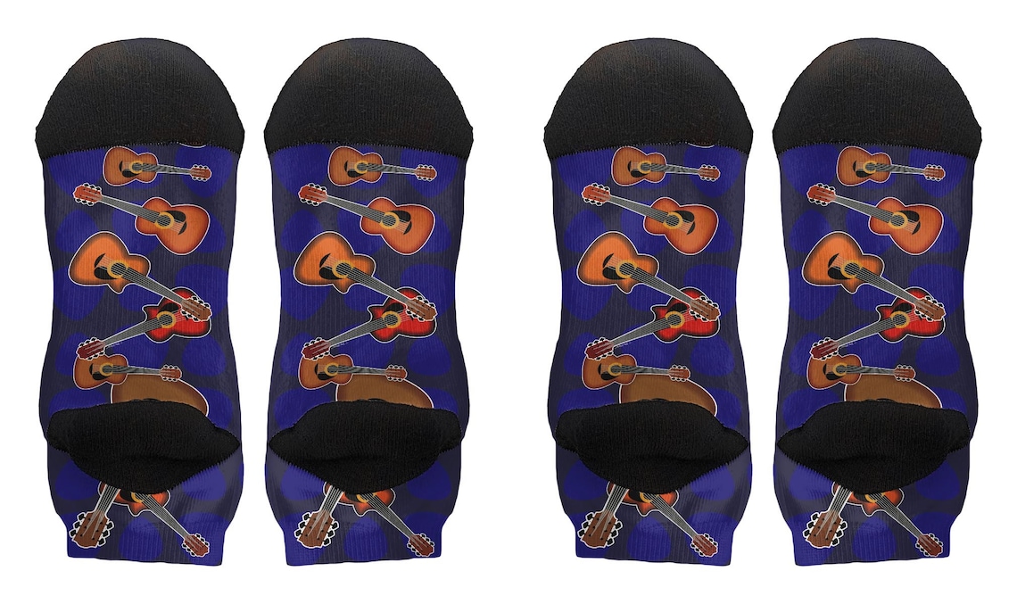 Musician Gifts Acoustic Guitar Socks Music Lover Gifts | Etsy