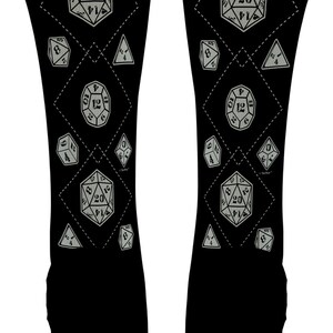 Role-playing Game Gifts D20 Socks Nerdy Socks Critical Hit Lucky Socks ...