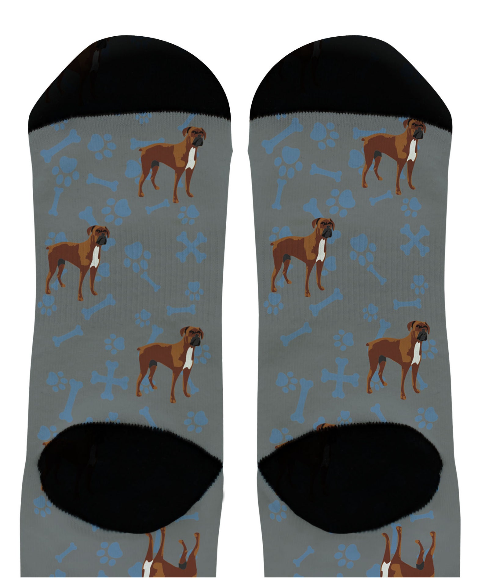 Dog Themed Boxer Lovers Gifts Novelty Crew Socks - Etsy