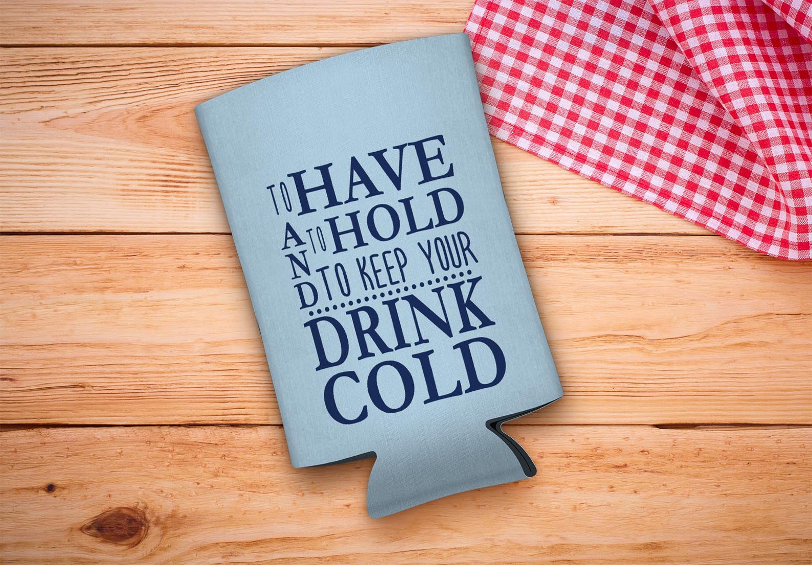 Personalized Wedding Drink Sleeve: to Have Hold Keep Drink Cold Names ...