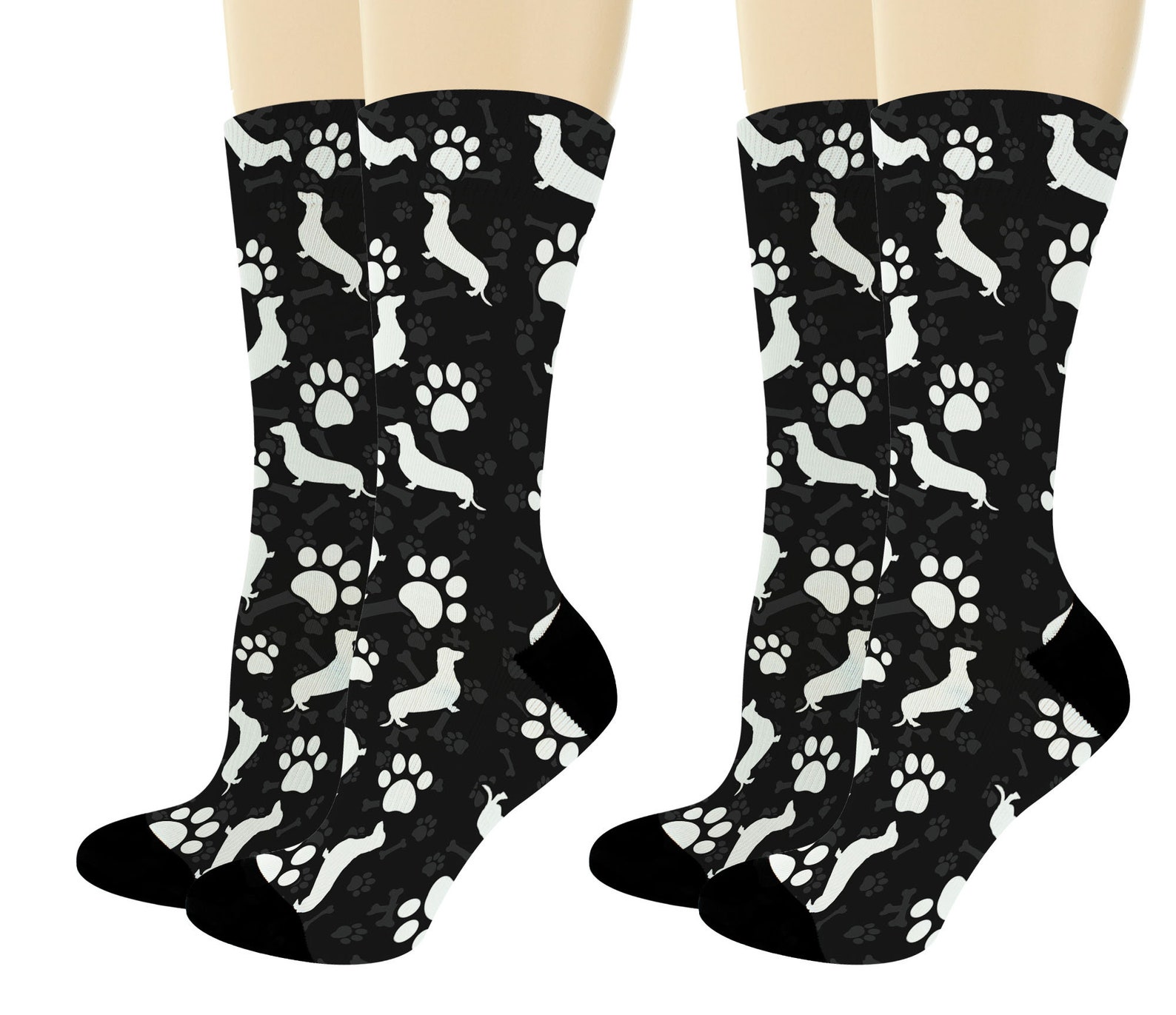 Dachshund Socks Dachshund Paw Socks Dog Breed Gifts Dachshund - Etsy