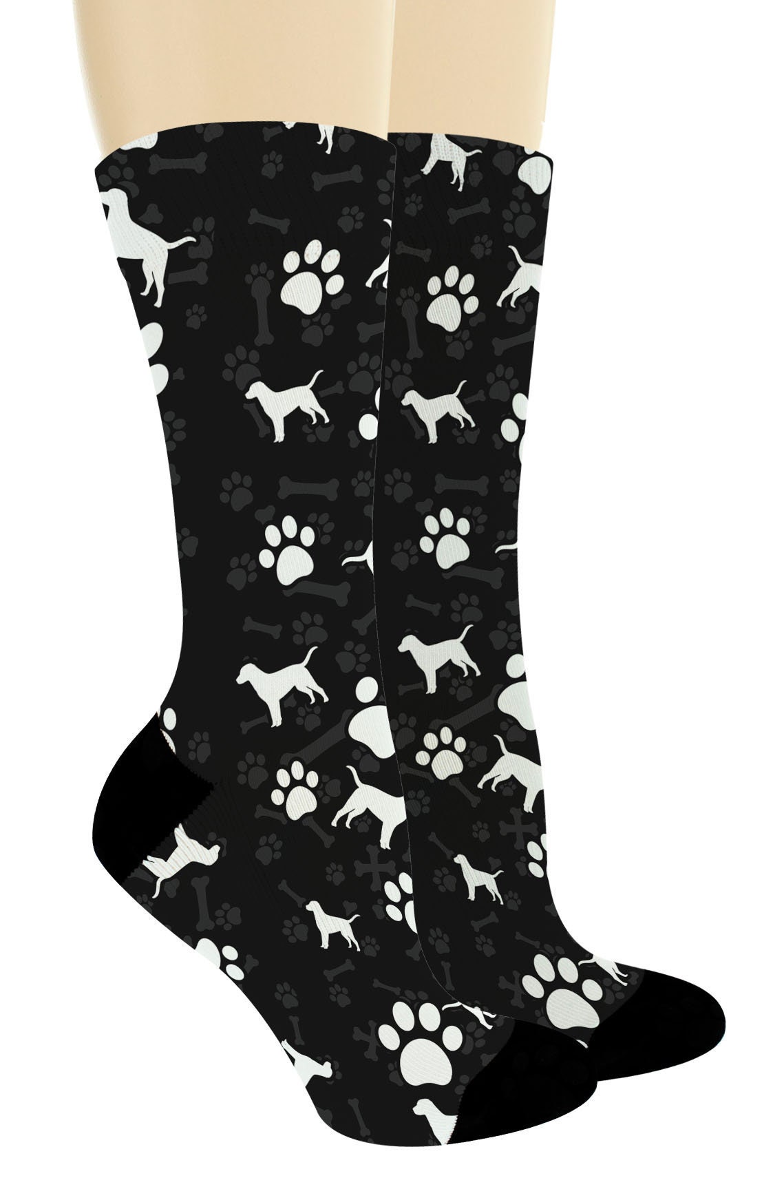 Labrador Socks for Dog Lovers Labrador Paw Socks Dog Breed | Etsy