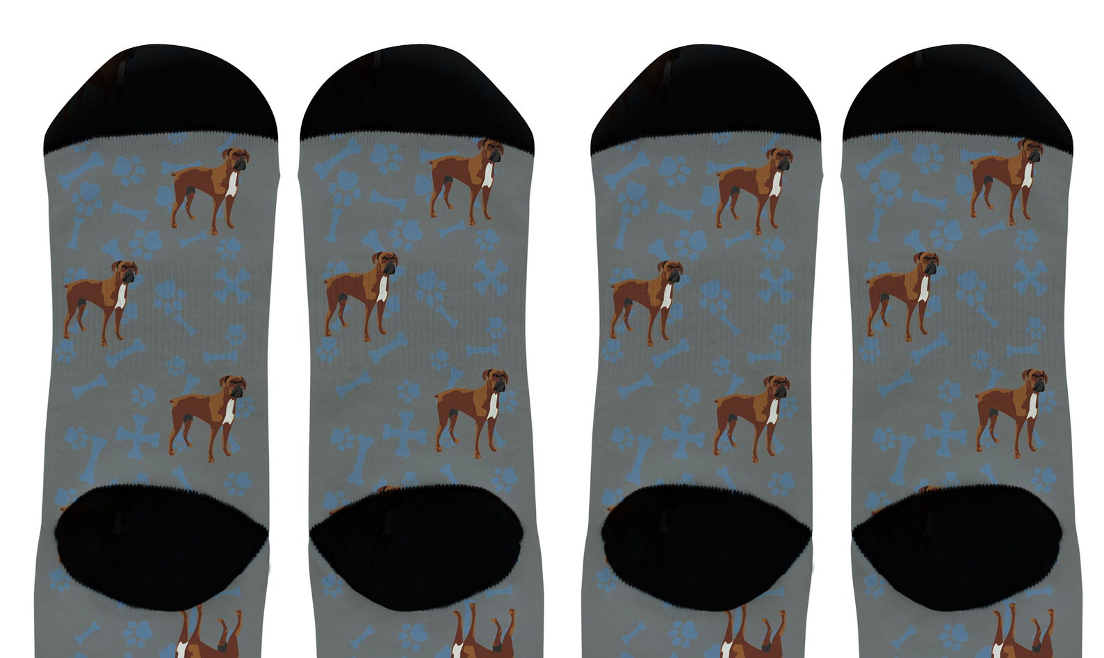 Dog Themed Boxer Lovers Gifts Novelty Crew Socks - Etsy