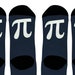 Math Gifts Symbol for Pi Socks STEM Gifts Nerdy Socks Student - Etsy