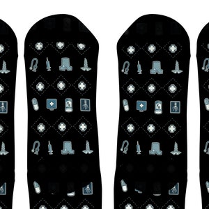 Nursing Gifts Nurse Socks RN Socks Medical Themed Gifts for Healthcare ...