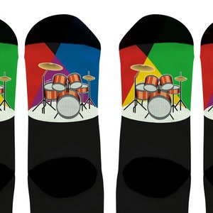 Musician Gifts Electric Drum Set Socks Music Lover Gifts Rock Socks ...