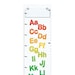 Personalized Growth Chart for Children Abc's Alphabet With Custom Name ...