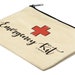 Emergency Kit Medical Cross Travel Makeup Bag Cosmetic Accessory Bags ...