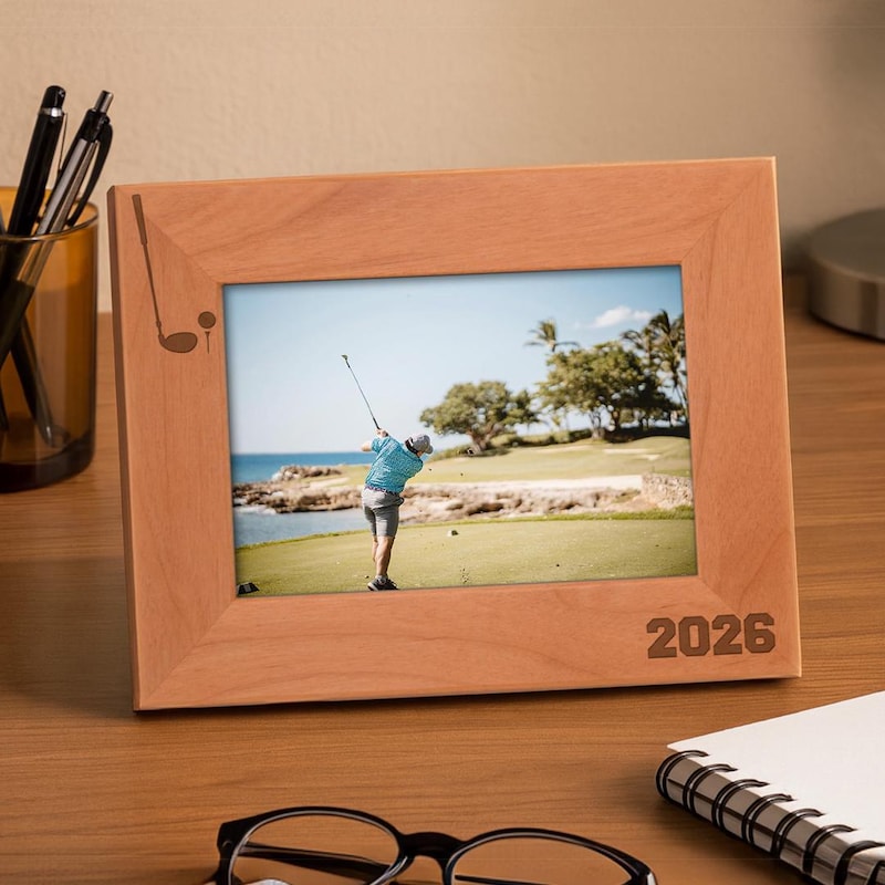 Engraved Golf Picture Frame - Etsy