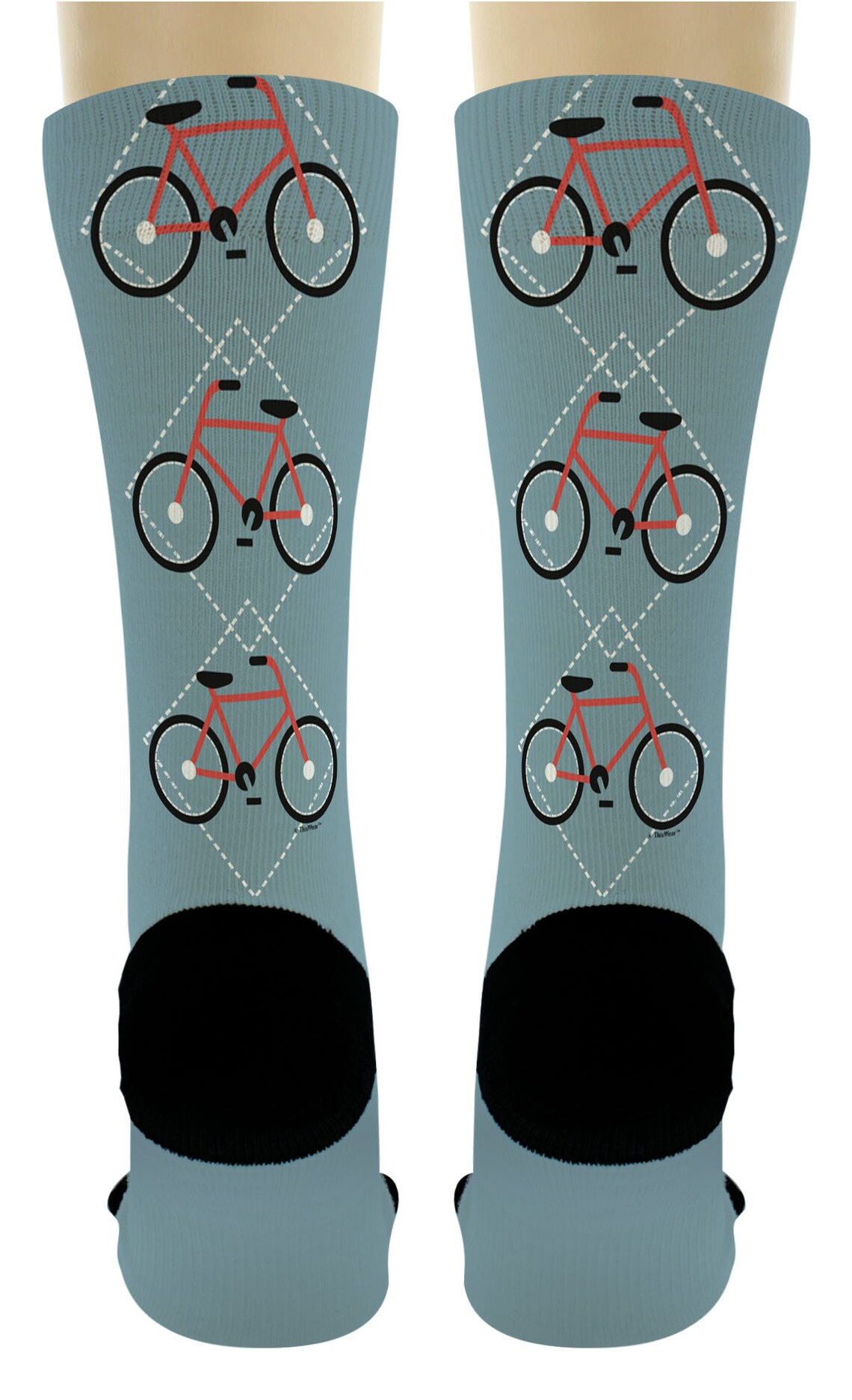 Bike Gifts Bike Themed Socks Bicycle Socks for Bicyclists - Etsy