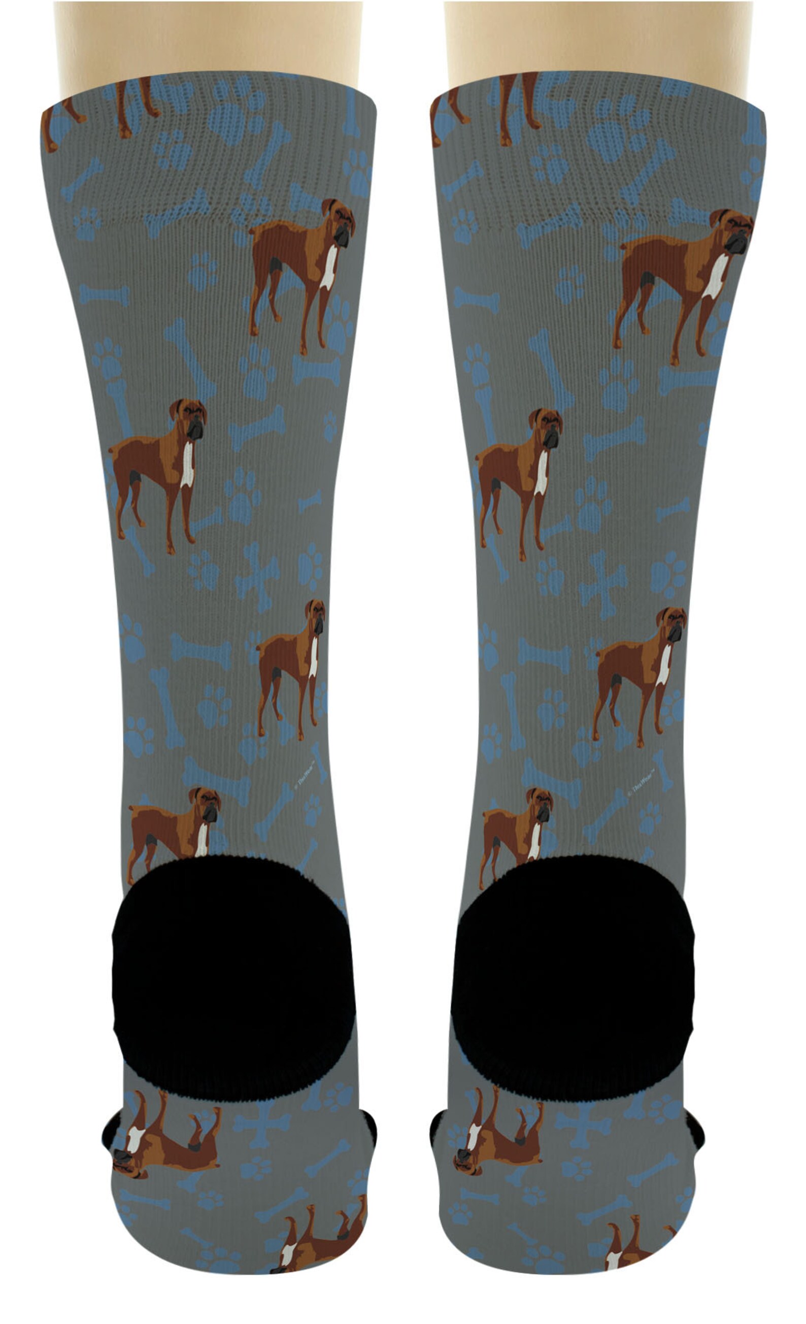 Dog Themed Boxer Lovers Gifts Novelty Crew Socks - Etsy