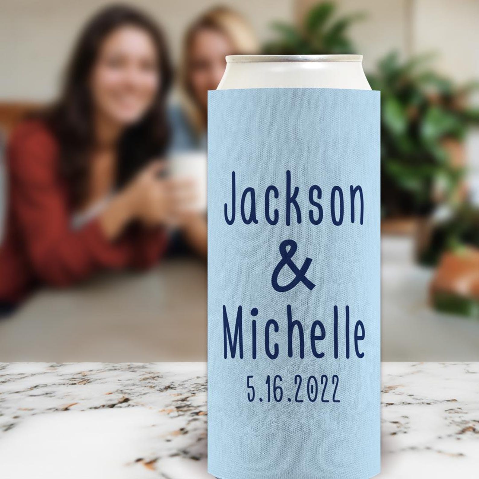 Personalized Wedding Drink Sleeve: to Have Hold Keep Drink Cold Names ...