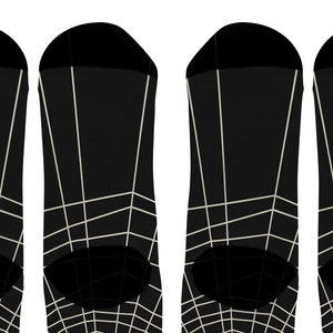 Spider Halloween Accessories Spider Web Socks Holiday Socks Halloween Cobweb Themed Novelty Crew ...