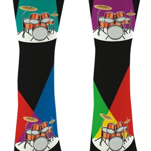 Musician Gifts Electric Drum Set Socks Music Lover Gifts Rock Socks ...