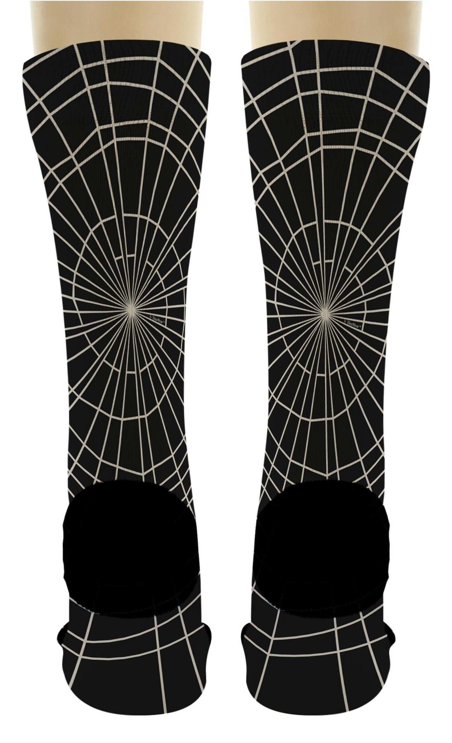Spider Halloween Accessories Spider Web Socks Holiday Socks - Etsy